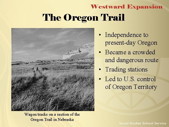 Westward Expansion Essential Questions Why did Americans of