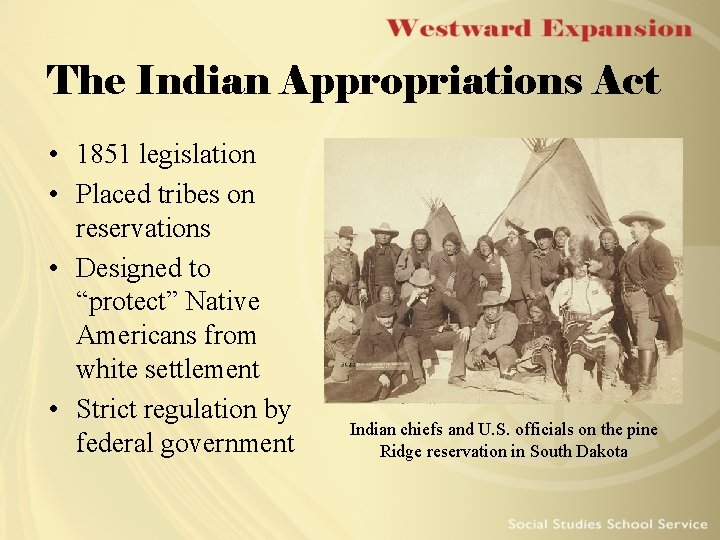 Westward Expansion Essential Questions Why did Americans of
