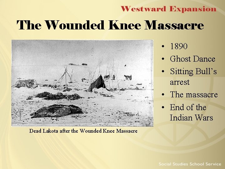 Westward Expansion Essential Questions Why did Americans of