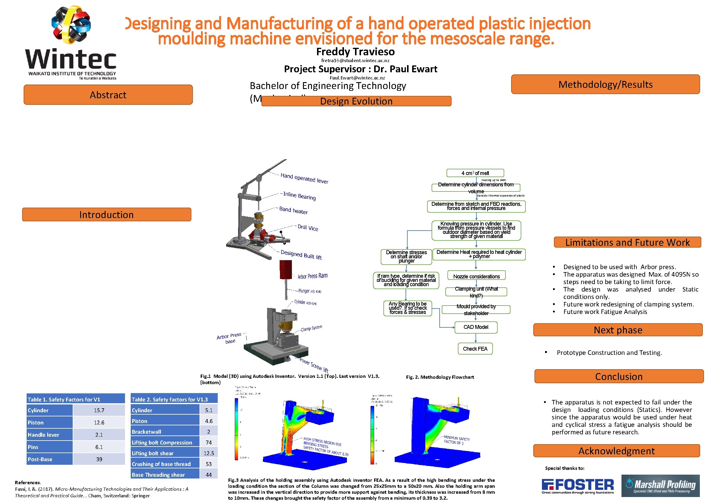 Designing and Manufacturing of a hand operated plastic
