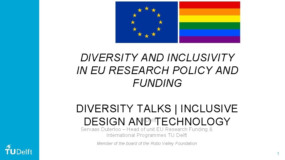 DIVERSITY AND INCLUSIVITY IN EU RESEARCH POLICY AND