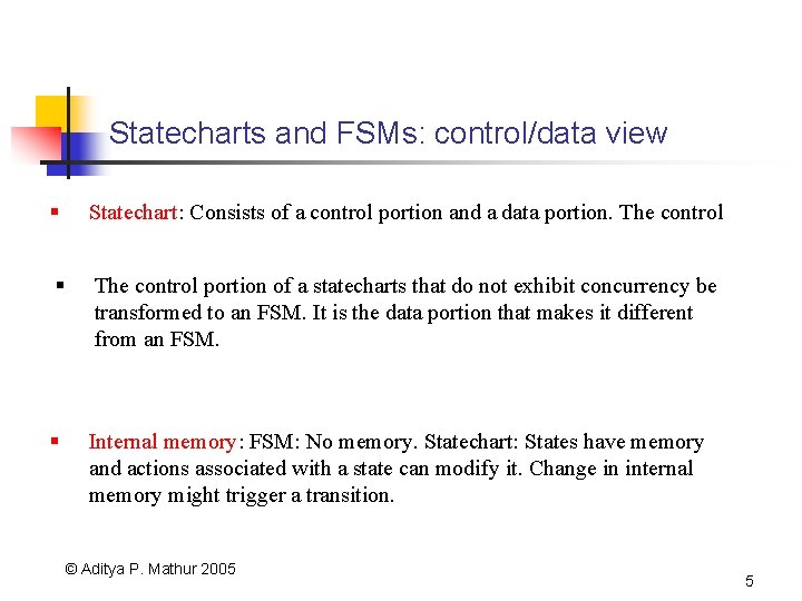 Foundations of Software Testing Slides based on Draft