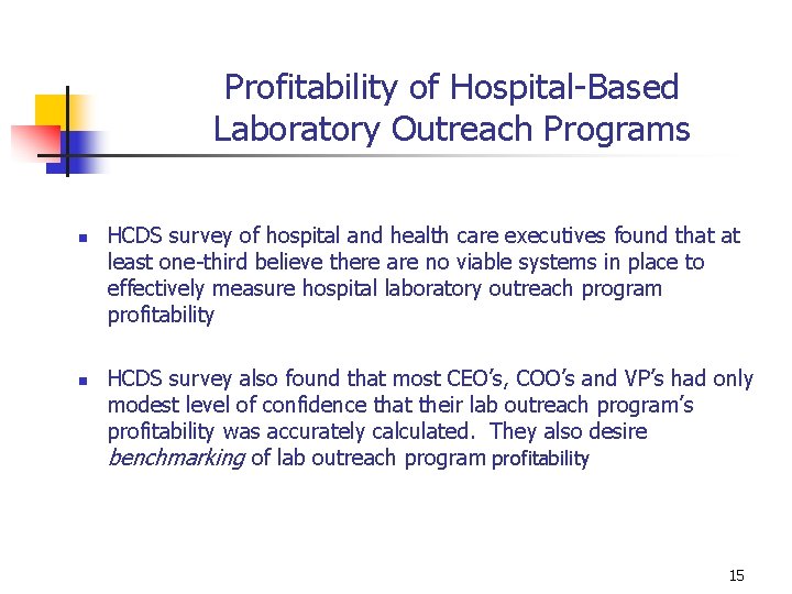 Getting a Grip on Lab Outreach Financial Management