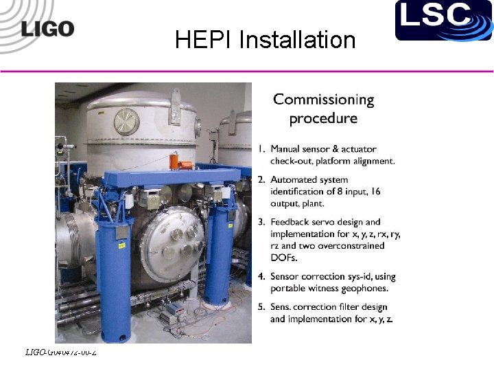 Introduction to LIGO Overview and Status Peter R