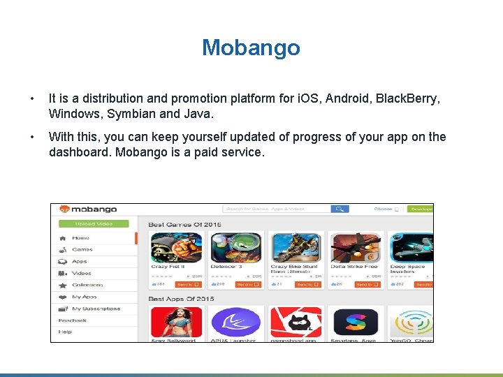 APP STORE OPTIMIZATION Top 16 networks which best