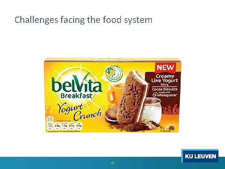 Challenges Facing the Food System Jan Delcour Laboratorium