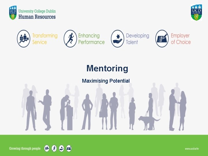 Mentoring Maximising Potential Overview 1 What do we