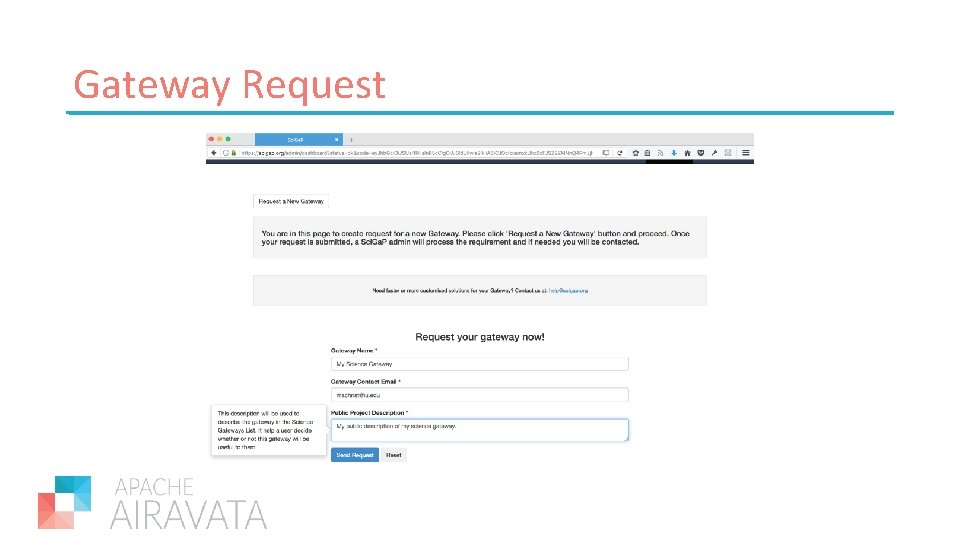 Build your own Gateway Learn how to request