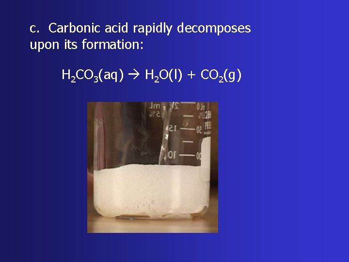 Types of Reactions I Synthesis reactions have only
