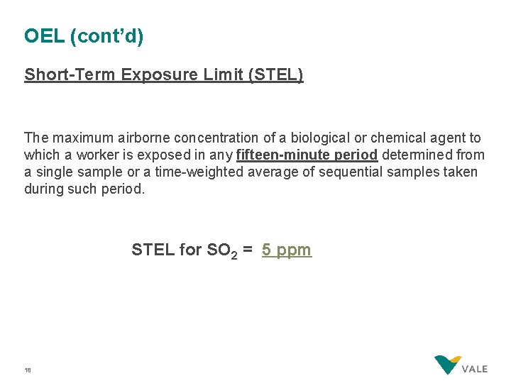 Health Hazards of Sulphur Dioxide SO 2 Outline