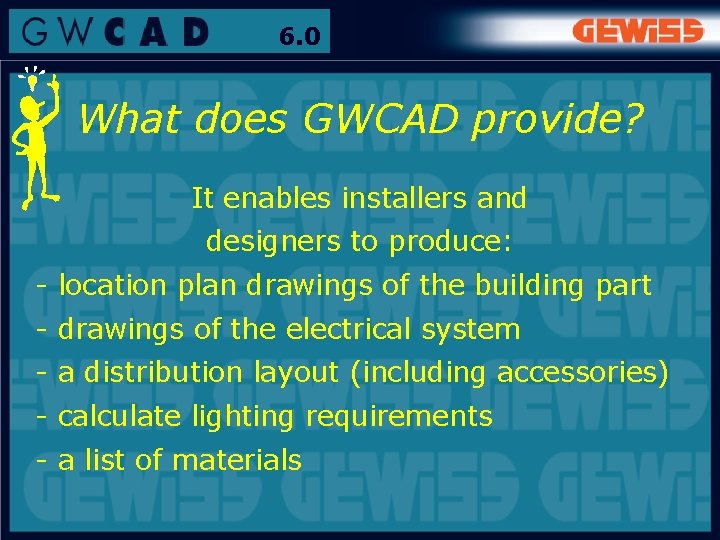 6 0 Drawings for Electrical Systems 1 6