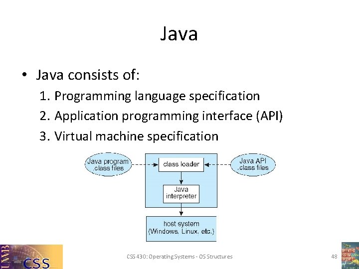 Chapter 2 Operating System Structures Joe Mc Carthy