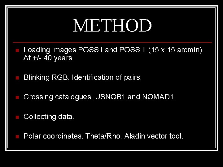 OAG COMMON PROPER MOTIONS WIDE PAIRS SURVEY II
