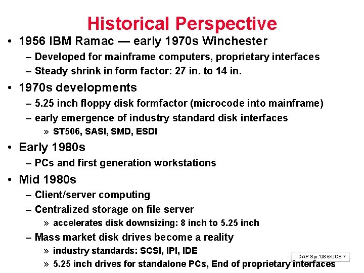 Lecture 12 IO Introduction Storage Devices Metrics Productivity