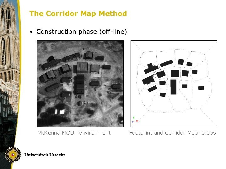 Using the Corridor Map Method for Path Planning