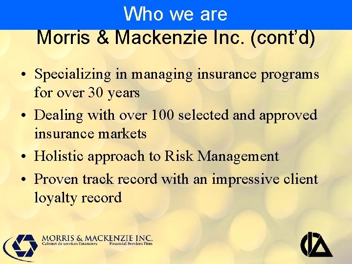 CIA Annual Meeting Assemble annuelle de lICA June