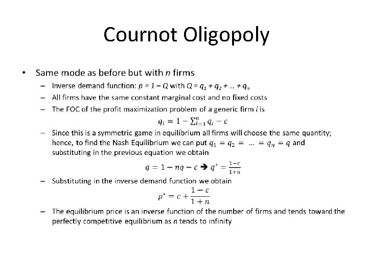 ECONOMICS FOR BUSINESS MICROECONOMICS Lesson 7 Prof Paolo