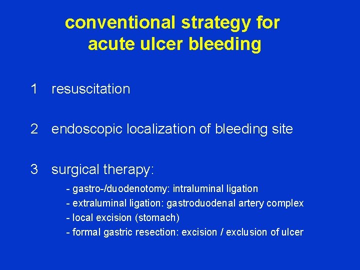 MASSIVE BLEEDING the role of the surgeon Balthasar