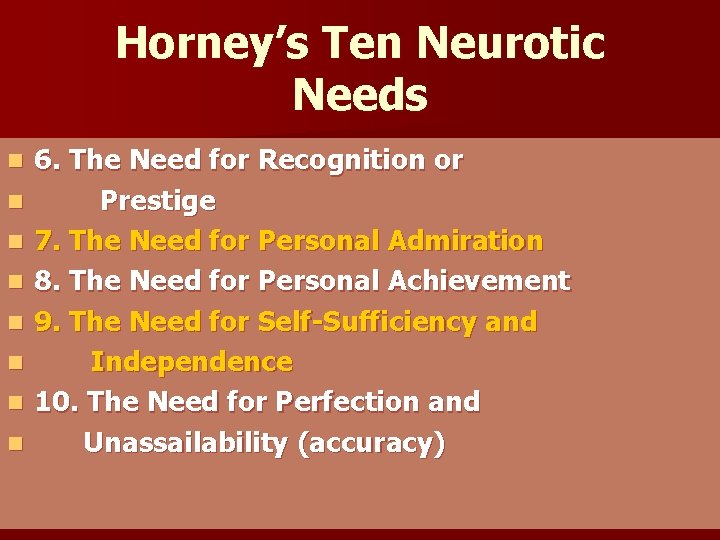 Chapter 14 Part Two Personality Copyright Allyn Bacon