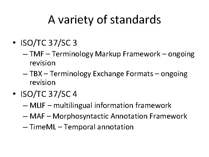 Experiments with ODD outside the TEI framework Laurent