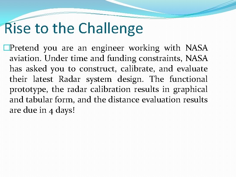 Catching the Perfect SAR Waves Play Multimedia Outline