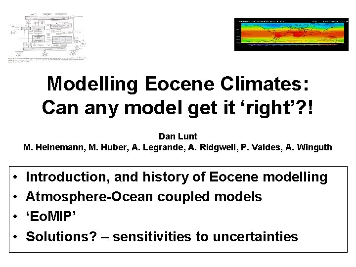 Modelling Eocene Climates Can any model get it