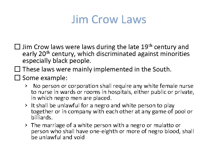 Civil Rights Movements of 1950 s and 1960