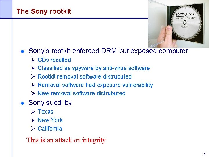 Protection and Security How to be a paranoid