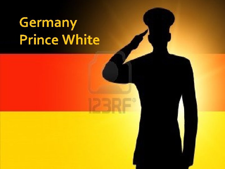 Germany Prince White Militarization of the Rhineland WW