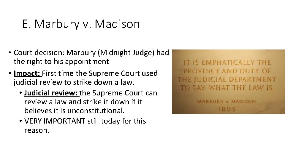 I Thomas Jeffersons Presidency Domestic Affairs A Election