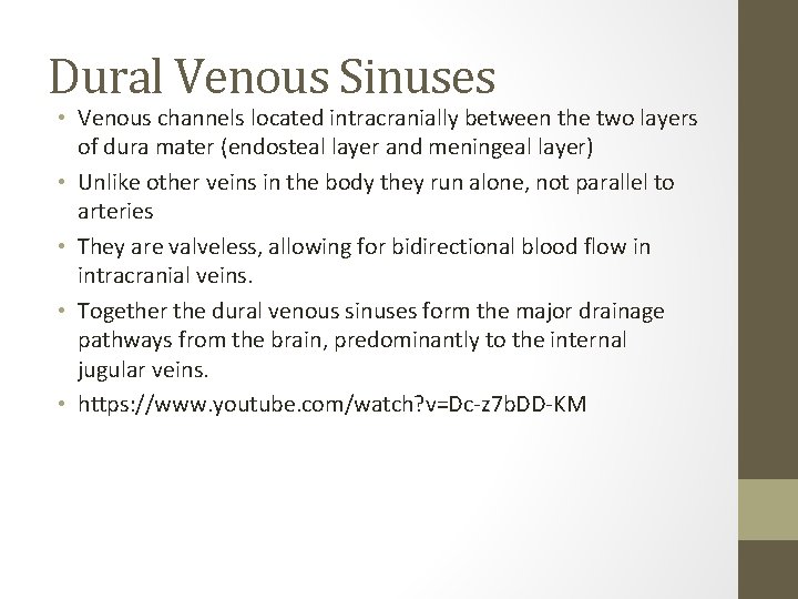 CEREBRAVASCULAR ANATOMY VENOUS SYSTEMPATHOLOGIES Eyll YERAL The cerebral