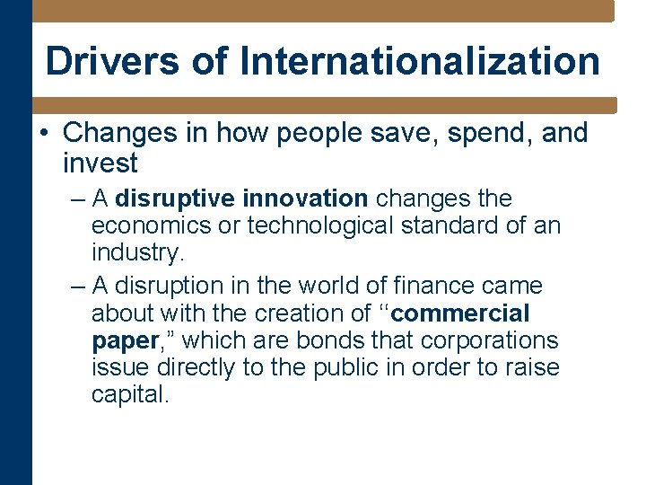 CHAPTER 1 INTRODUCTION TO INTERNATIONAL MANAGEMENT Learning Objectives