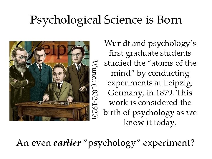 History of Psychology Prologue Lecture 1 Psychologyis less