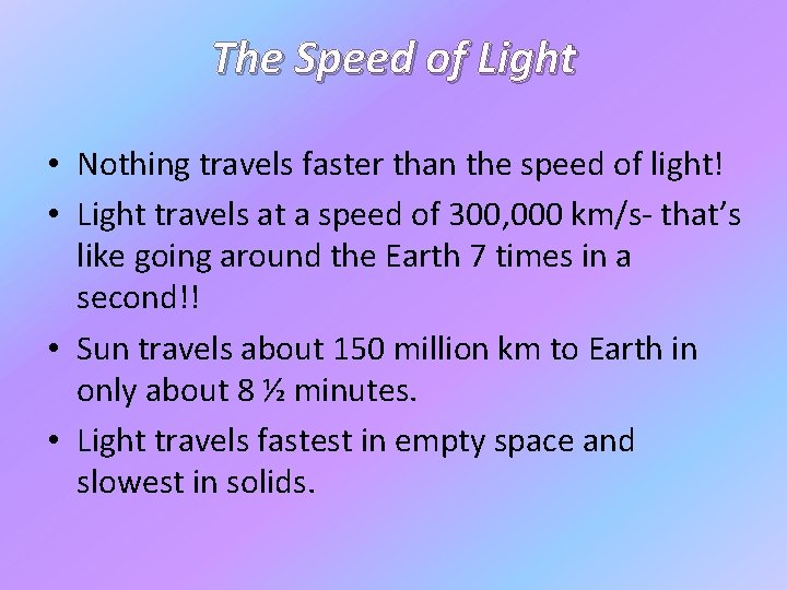 What is light An electromagnetic wave that can