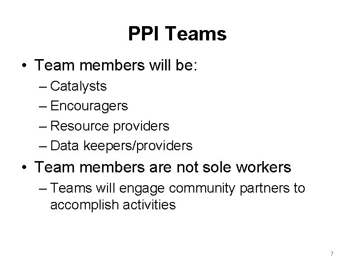 Primary Prevention Initiative Healthcare Associated Infections Module ...