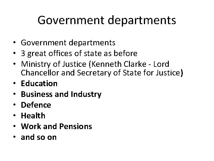 Role of the Prime Minister and Cabinet From