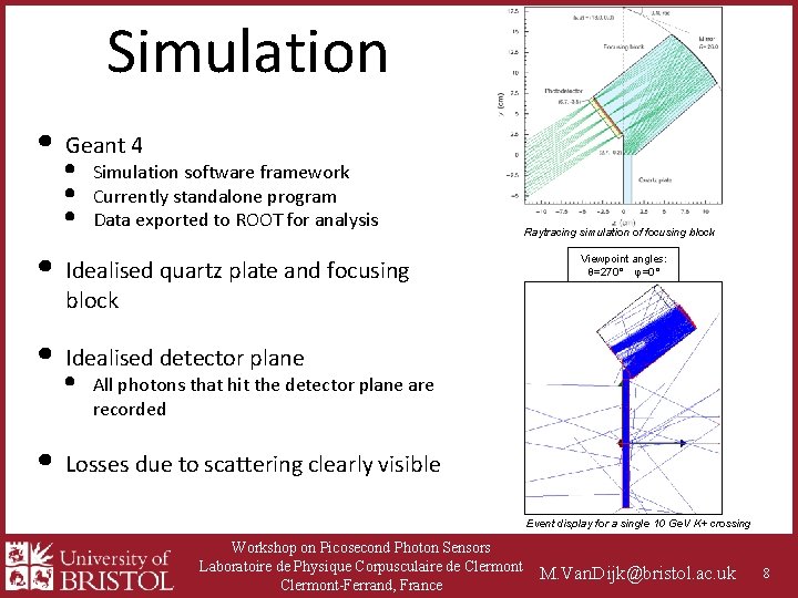 TORCH A Cherenkov based Time of Flight detector