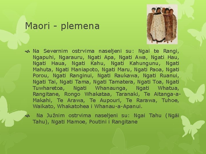 Maori Marija Mandi Maori ko su Maori ili
