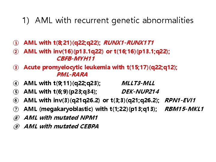 Classification of Tumors of Hematopoietic and Lymphoid Tissues