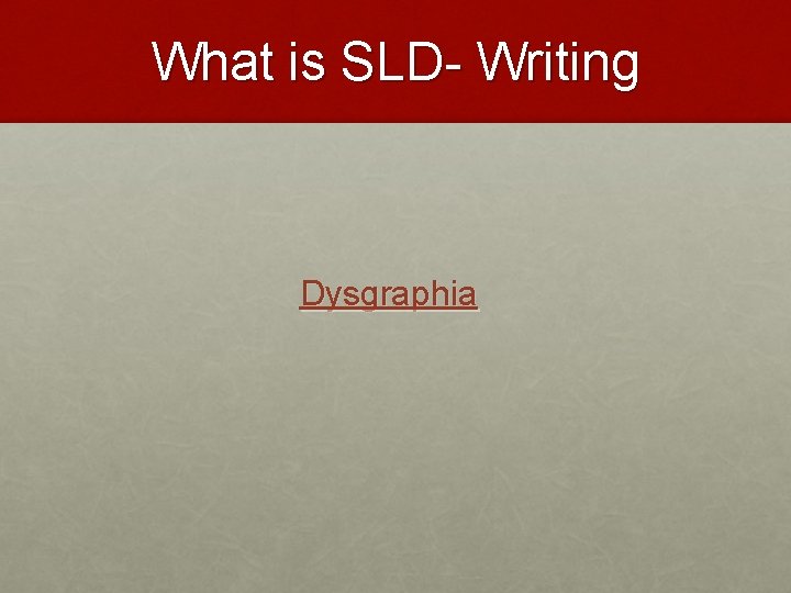 Specific Learning Disability Madeleine Boudreau Emily Ostler Colpitts