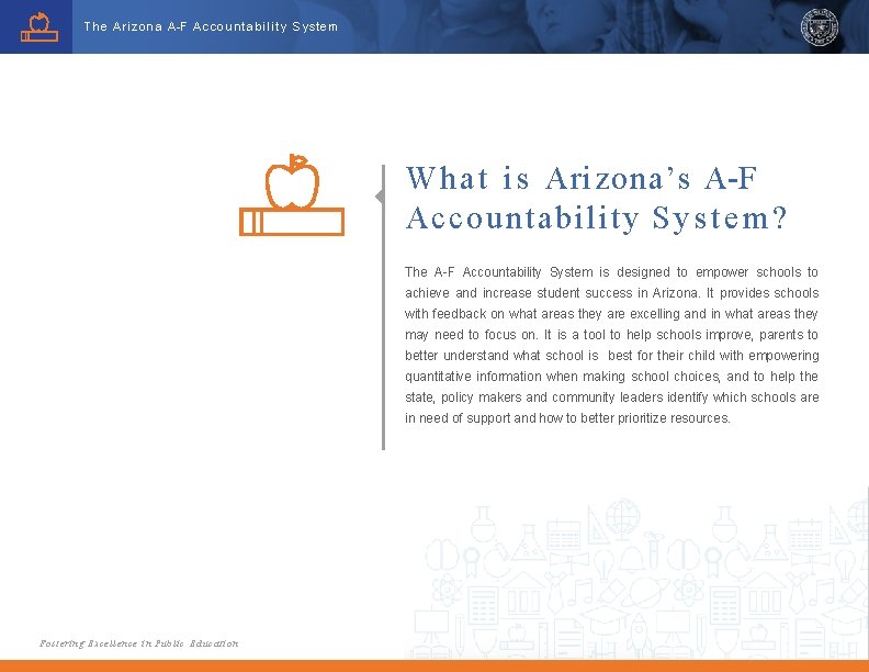 The Arizona AF Accountability System A New System