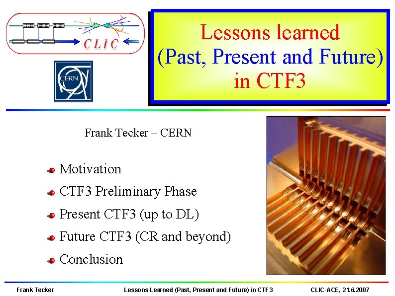 Lessons learned Past Present and Future in CTF