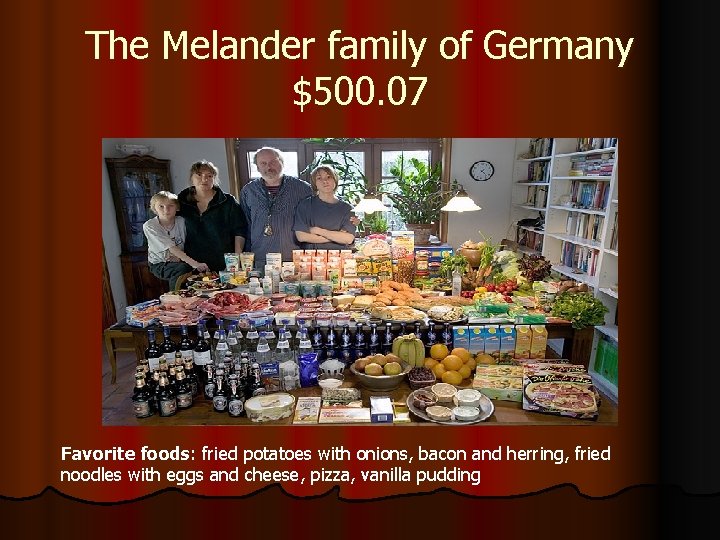 Food Around The World Photographs by Peter Menzel