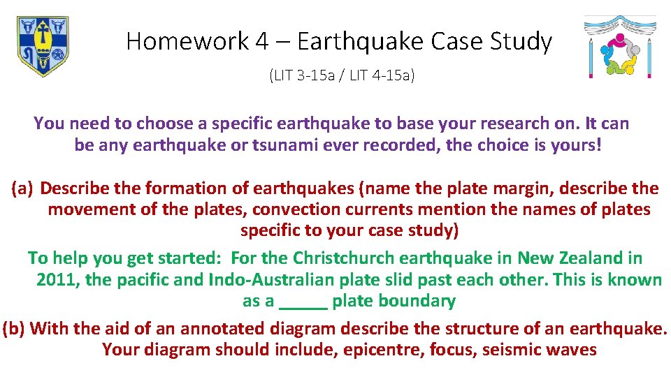 Turnbull High School Geography Department S 2 Homework