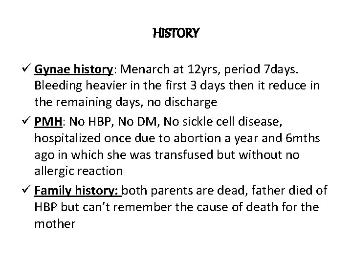 APPROPRIATE USE OF BLOOD TRANSFUSION IN OBSTETRICS AND