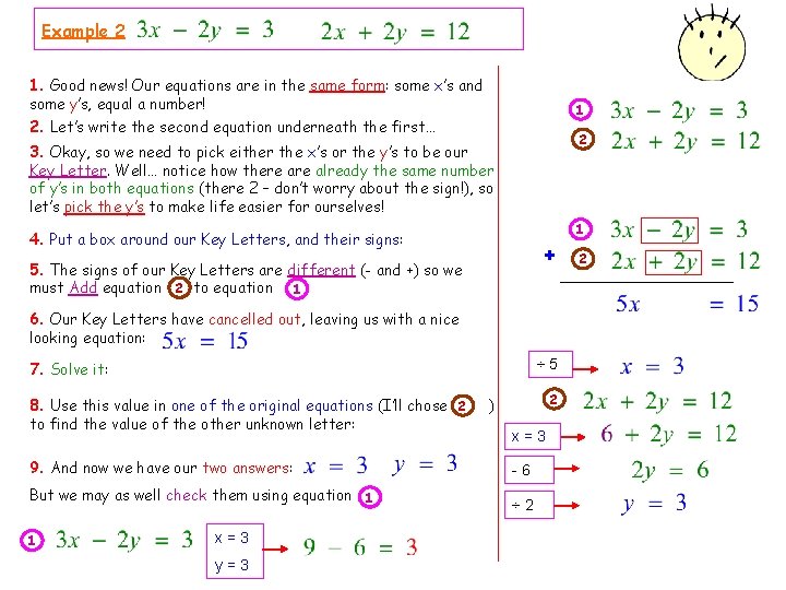 Mr Bartons Maths Notes Algebra 8 Simultaneous Equations