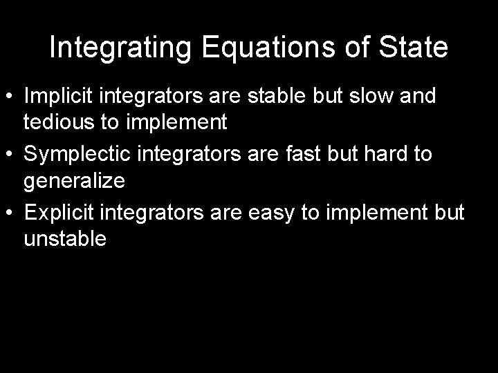 Stable Cloth Animation By Matthew Fisher Overview Choose