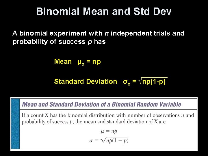 Lesson 8 1 Discrete Distribution Binomial Knowledge Objectives