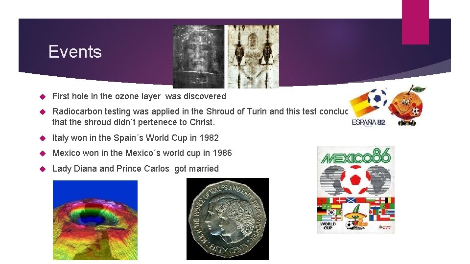 The 80 important events Wars In the 80s