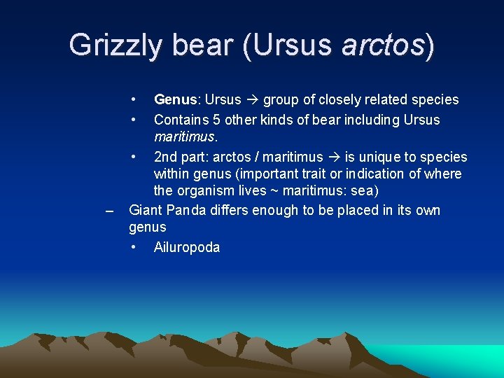 Classification Why Classify To study the great diversity